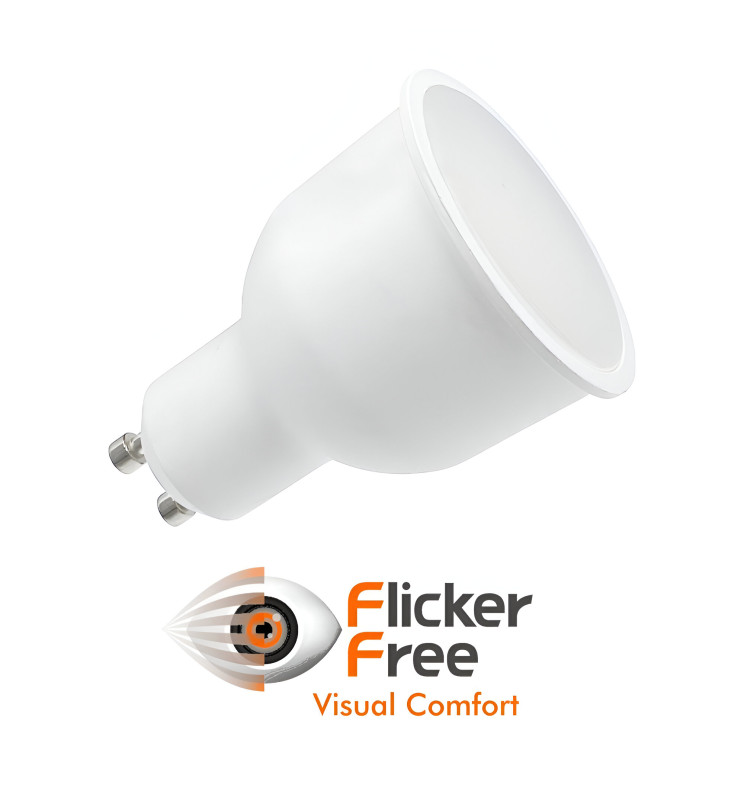 GU10 Led osram chip 10W 6000K 110° - www.e-spotlight.gr